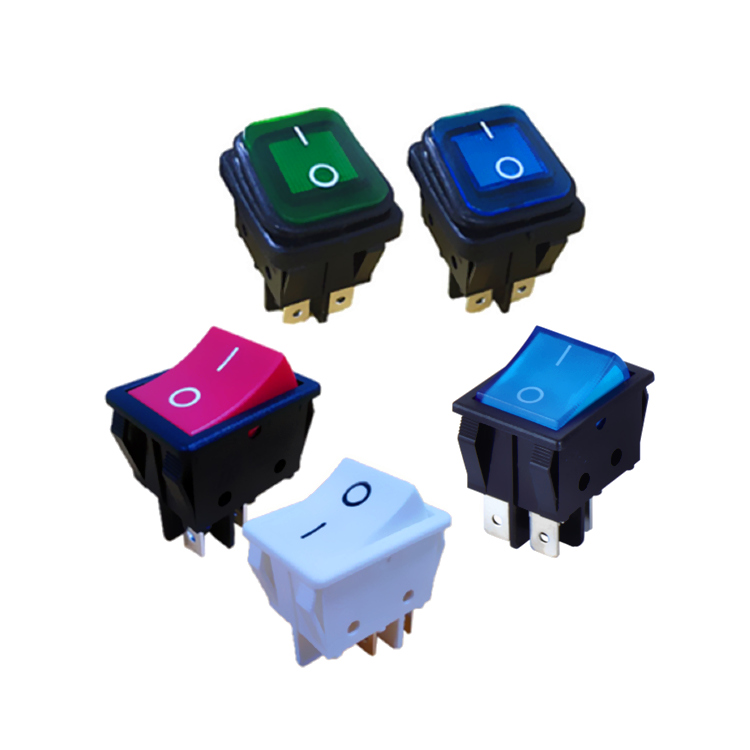 High-current rocker switch 25A